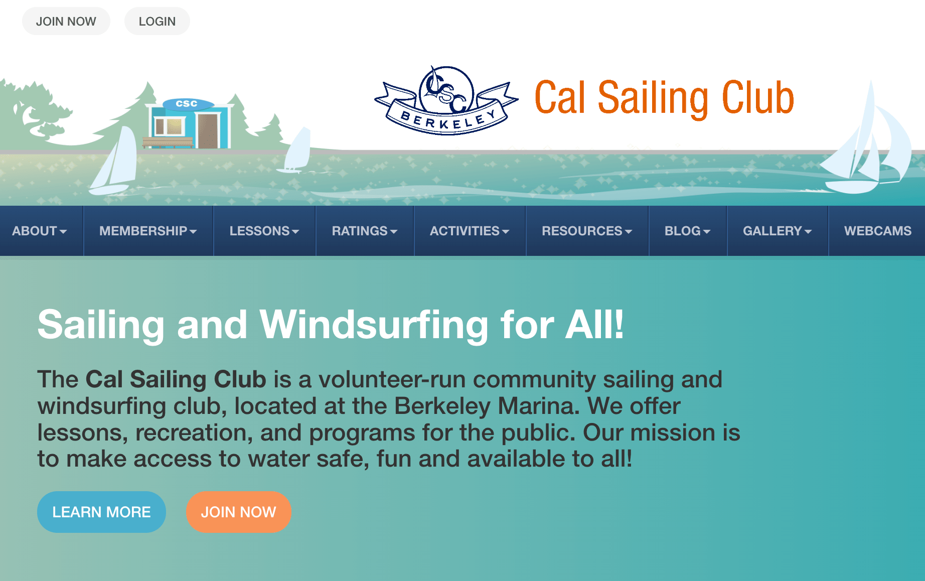 Sailing & Windsurfing Lessons, Racing, Cruising - Cal Sailing Club